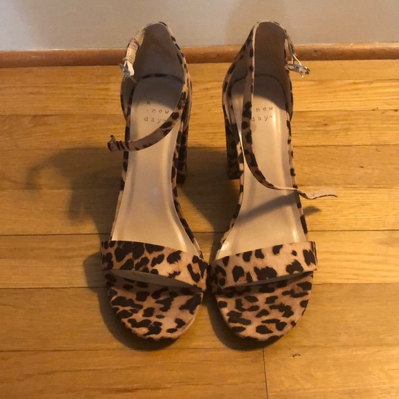 Shoes | Target A New Day Cheetah Heels | Poshmark